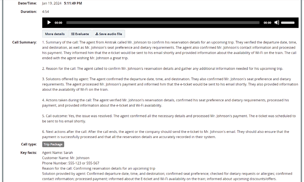 Automated Quality Management | Voice Analytics Tools | MiaRec